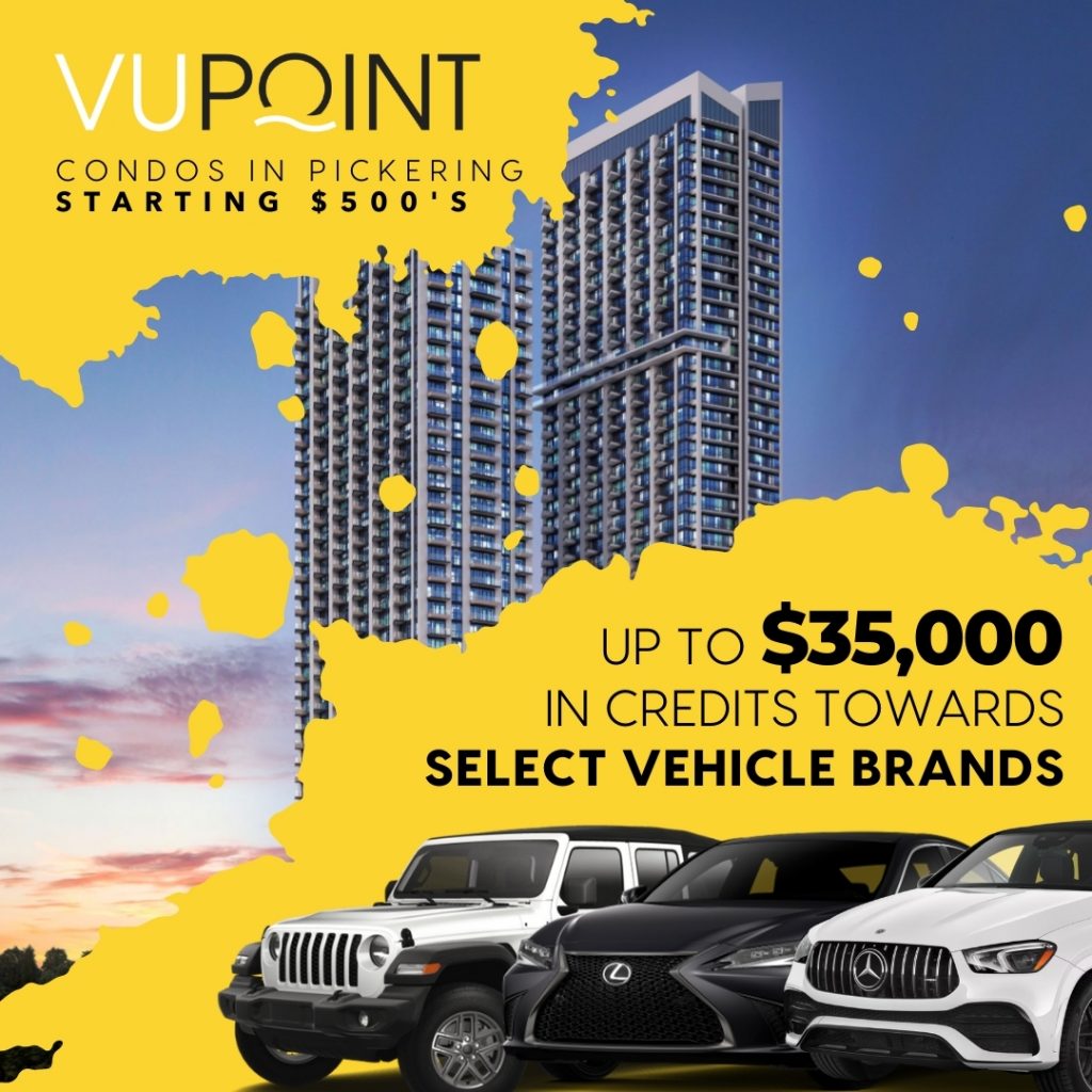 Vupoint Condos Pickering | Only 10% Down| Limited VVIP Package